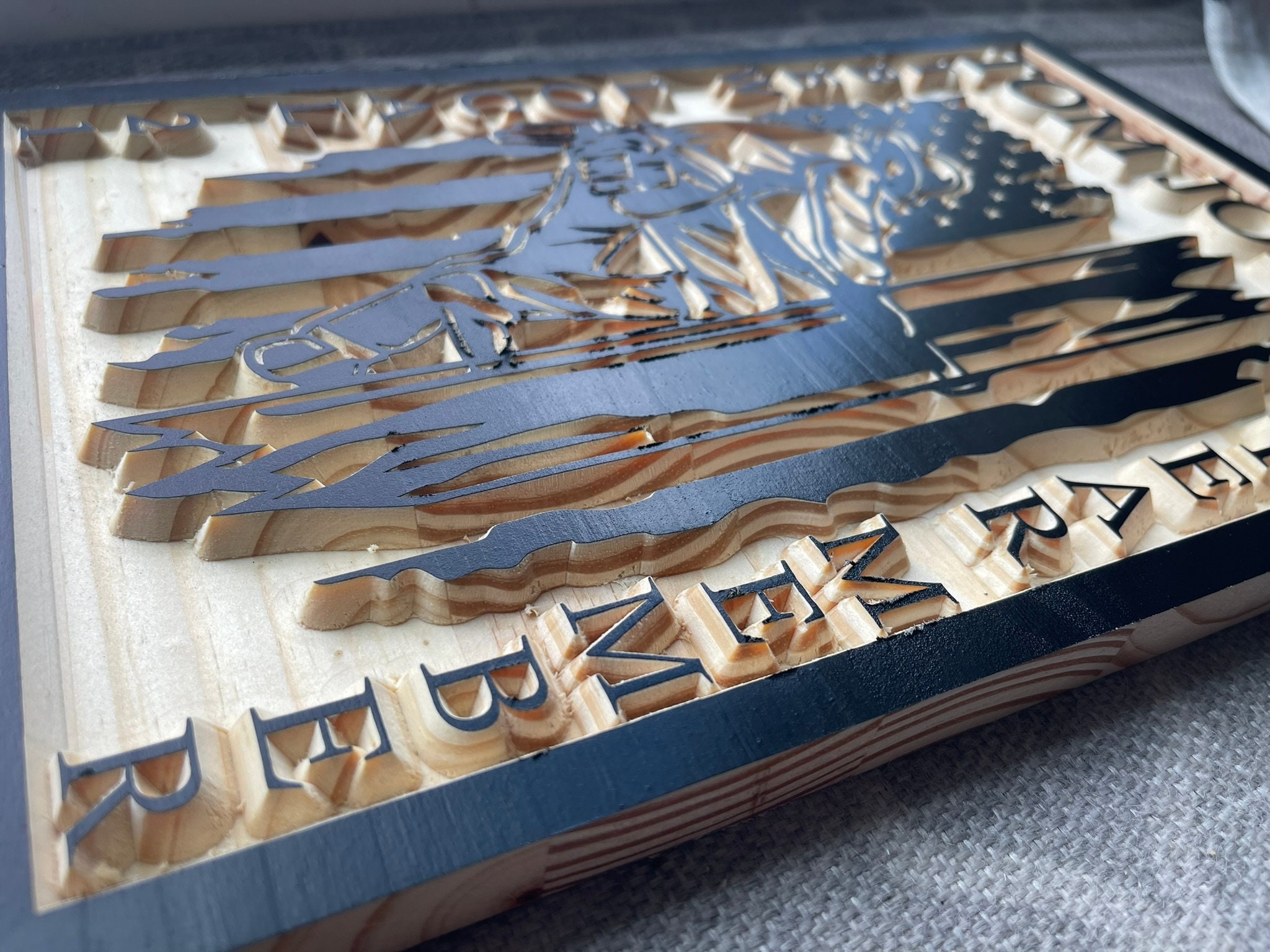 Personalized Lineman Plaque: Wooden US Flag Retirement Gift - Etsy