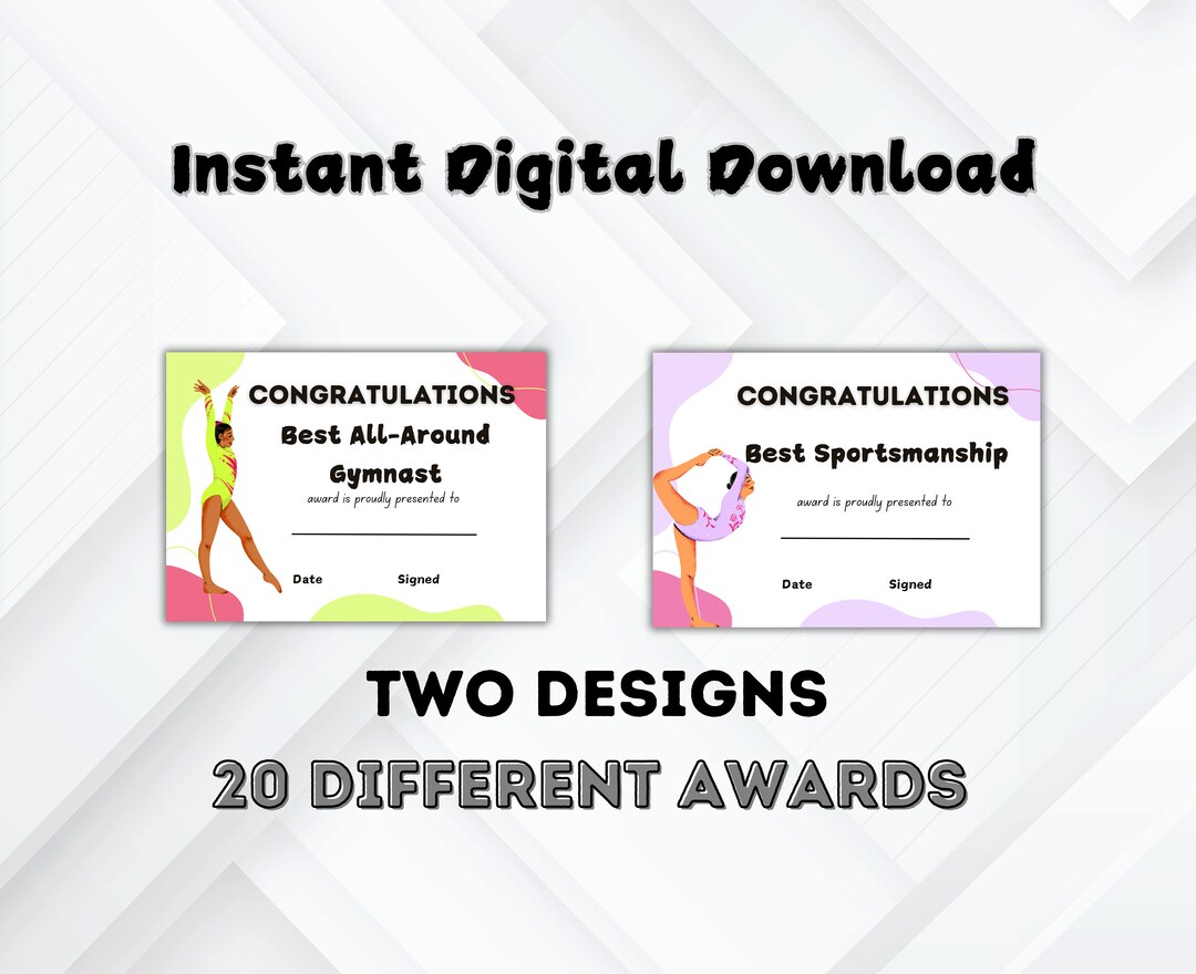 Gymnastic Certificate Bundle, Gym Certificates, Acrobatics Award ... Gymnastic Certificate Bundle, Gym Certificates, Acrobatics Award ...