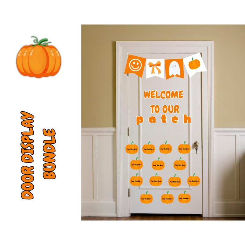 Halloween Classroom Door - Etsy