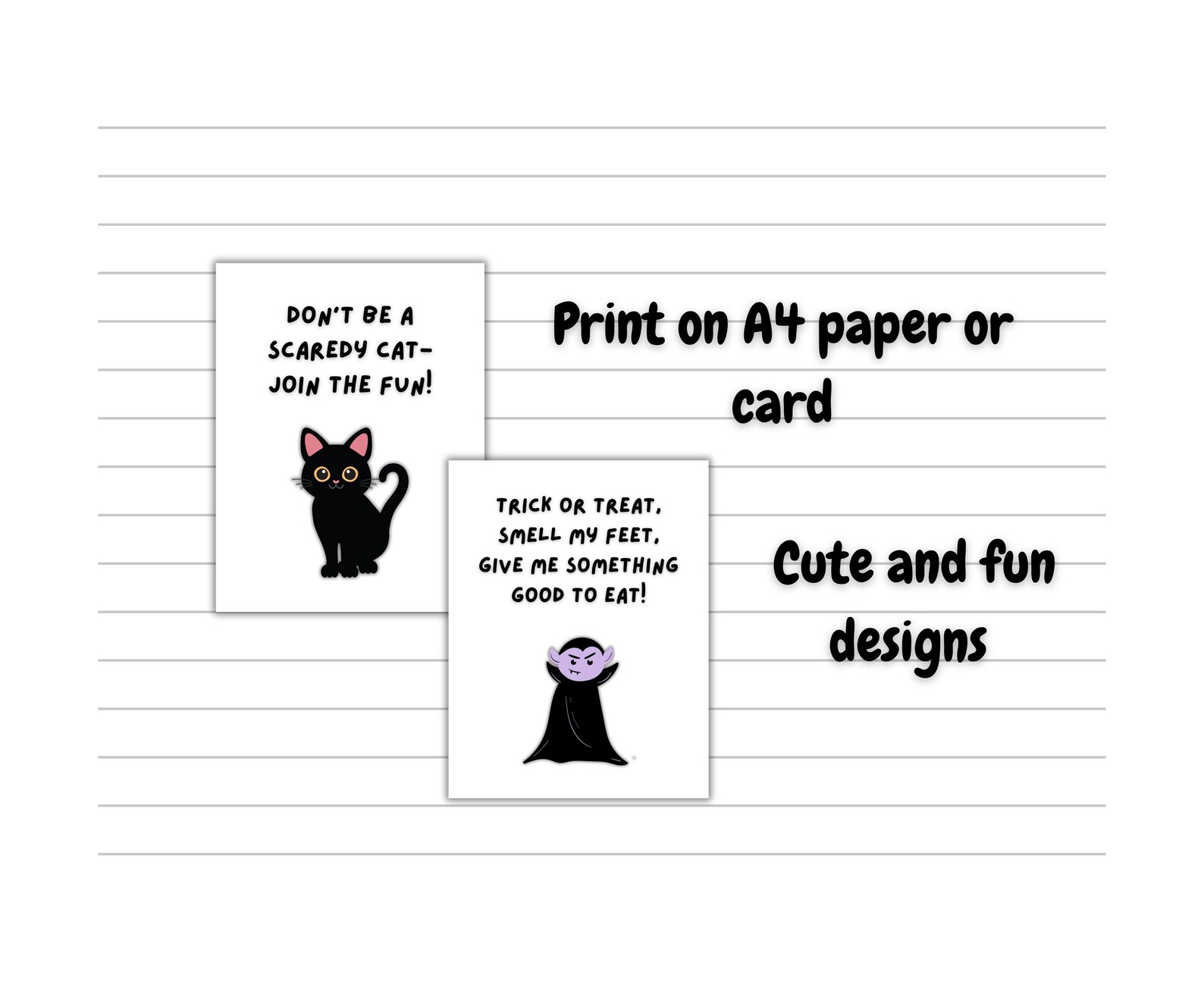 10 Cute Halloween Classroom Posters A4 Digital Download Print Yourself ...