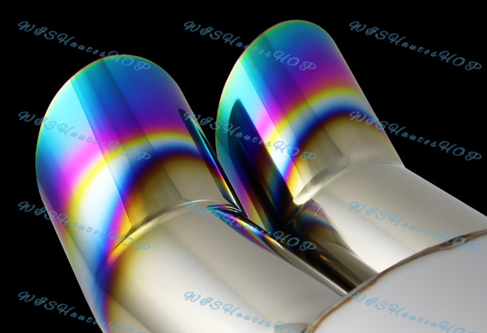 3 DTM Dual Rainbow Burnt Tip Stainless T304 Weld-on - Etsy