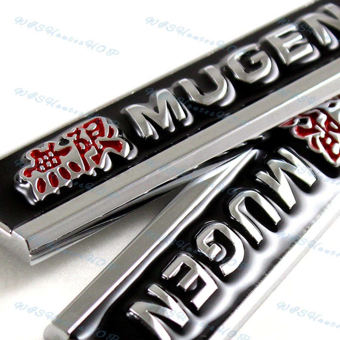 3D Metal Emblem Black or Red Wing Fender Decal Badge Car Trunk | Etsy