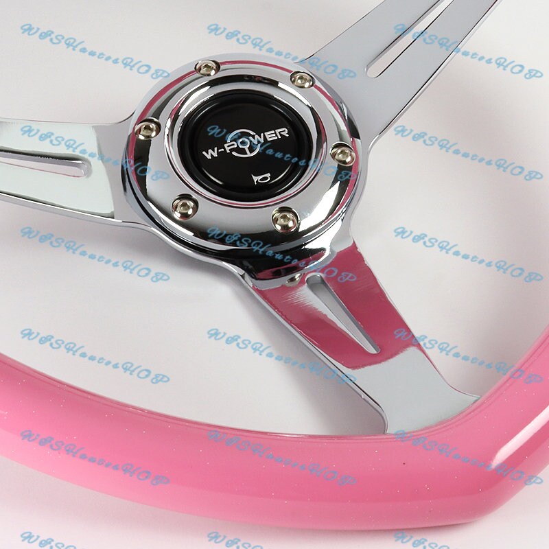 JDM Pink Heart Shaped Racing Steering Wheel Universal Car ABS - Etsy