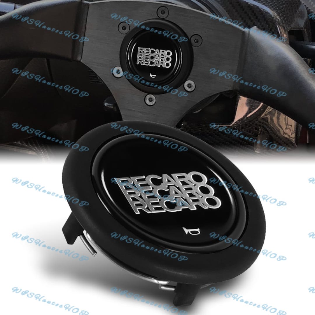 Brand New Horn Button JDM RECARO Racing Fits Momo Nrg RAID - Etsy