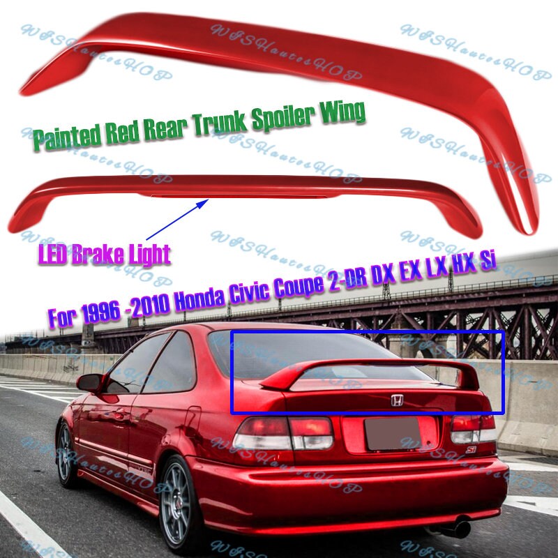 2000 Honda Civic Si Red