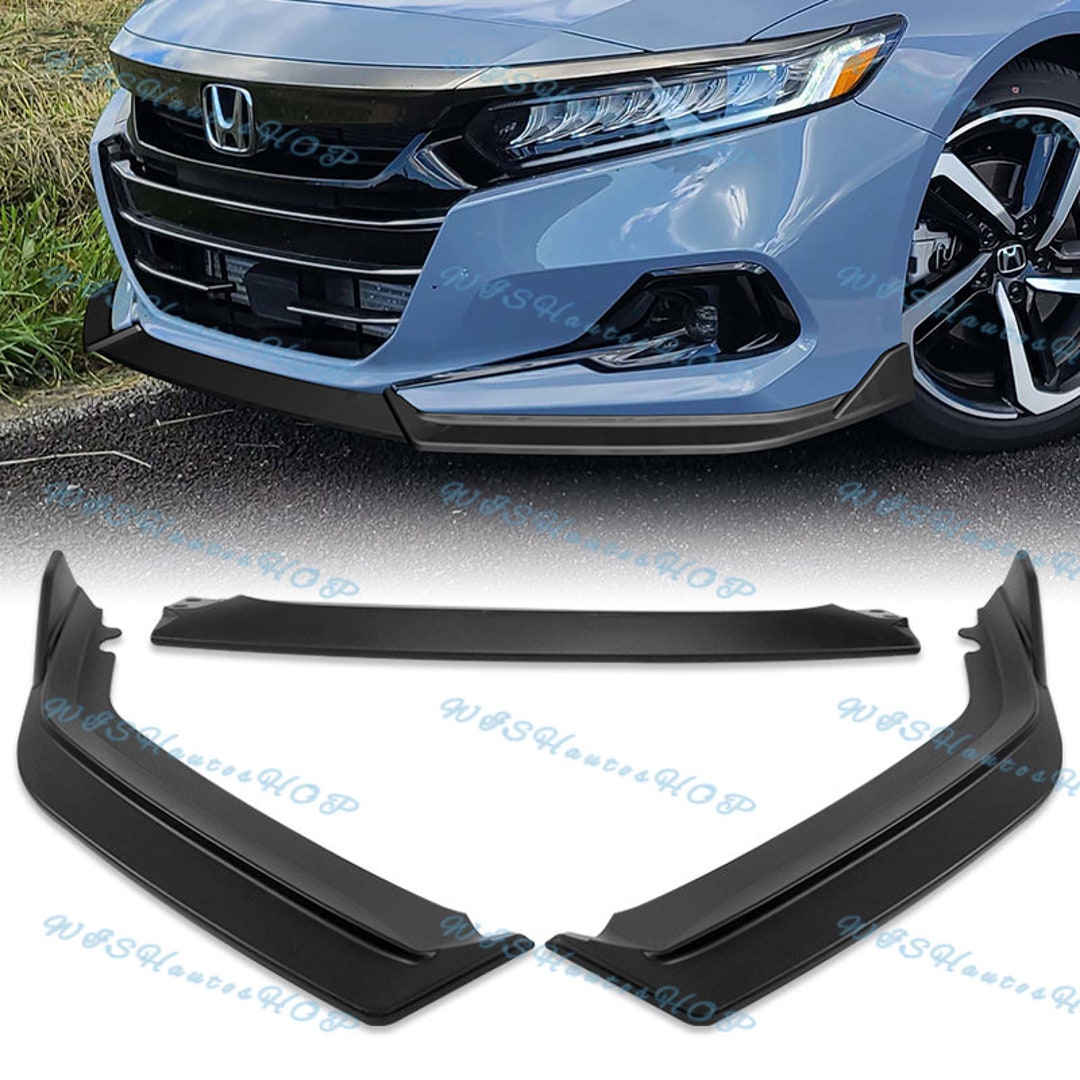 For 2021 2022 2023 Honda Accord Sedan Matt Black Front Bumper - Etsy