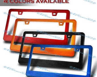 Reflective Grim Reaper License Plate Frame Cover Holder W/ - Etsy