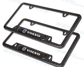 Volvo Logo License Plate Frame - Etsy