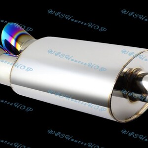 3 DTM Dual Rainbow Burnt Tip Stainless T304 Weld-on - Etsy
