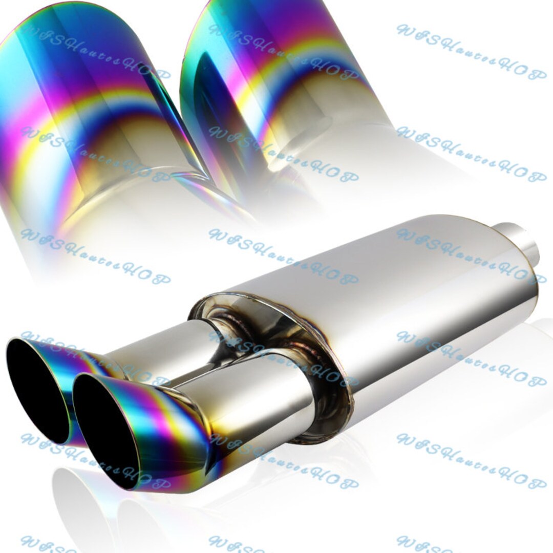 3 DTM Dual Rainbow Burnt Tip Stainless T304 Weld-on - Etsy