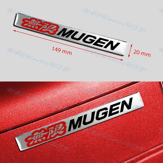 Mugen For Honda Acura Jdm Racing Emblem Trunk Metal Badge, 49% OFF