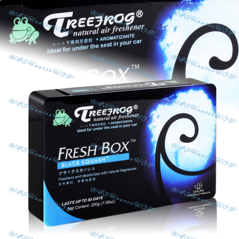 Tree Frog Black Squash Natural Extreme Car Air Freshener Fresh - Etsy UK