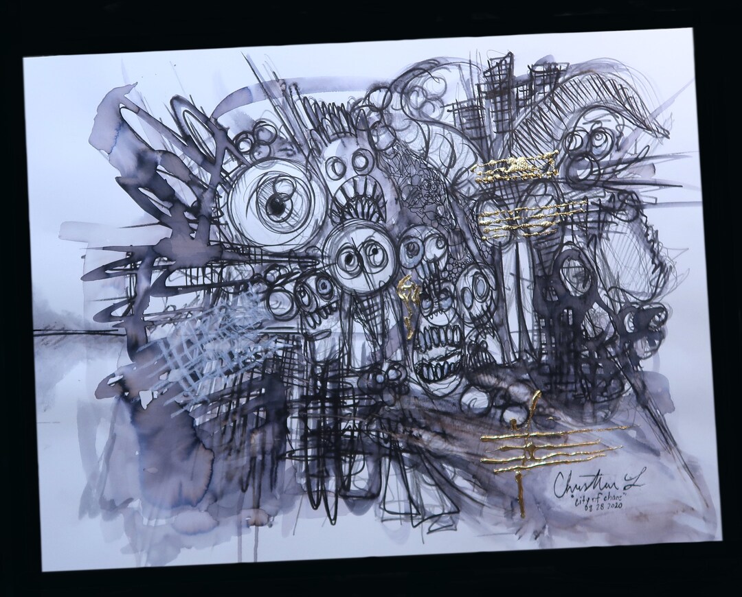 18''x24'' Original Art Done by Christian Lehner - Etsy