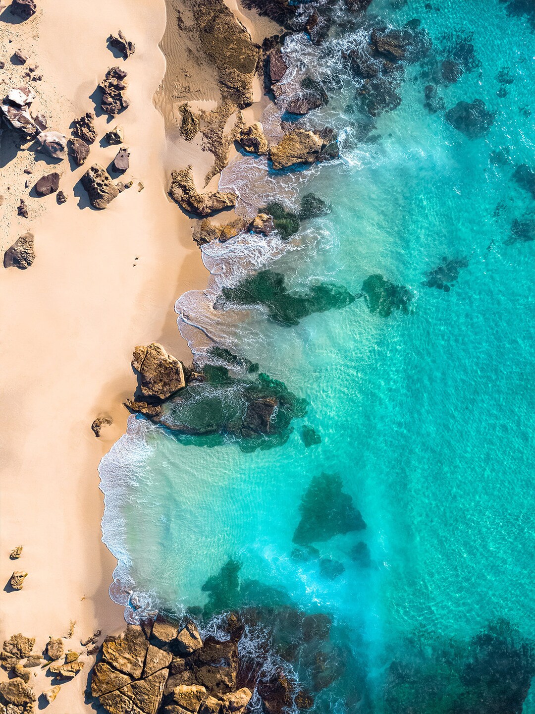 Cronulla Beach Print Australia Surf Print Aerial Ocean Photo Coastal ...