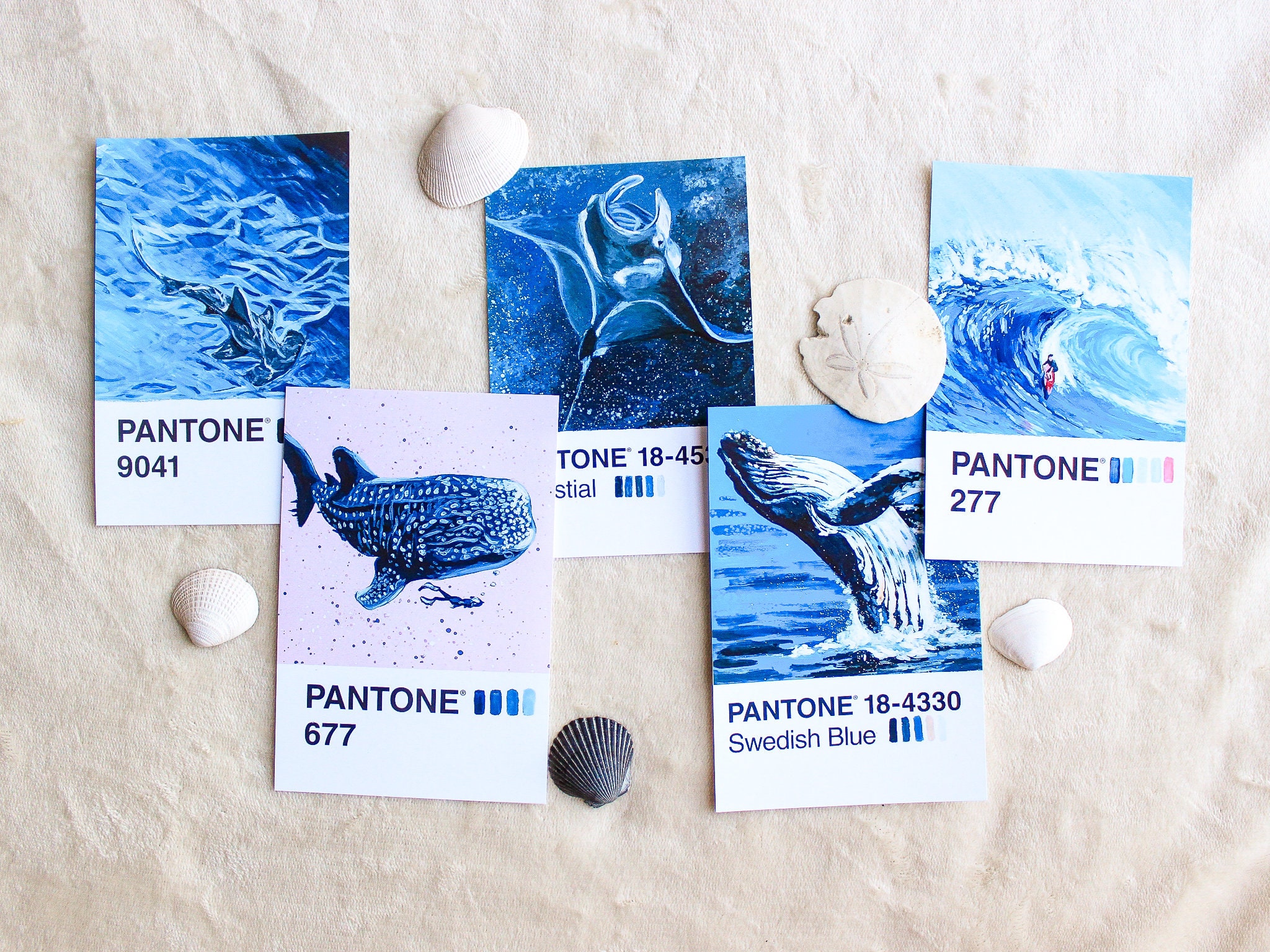 Whale Art Print | Breaching Whale | Whale Painting | Humpback Whale ...