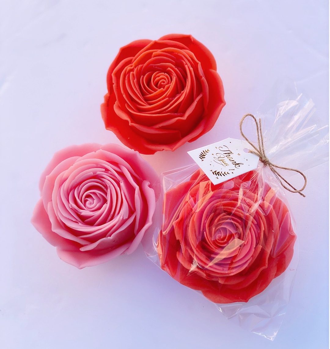 Flower Soap Rose , Gift Decorative Soap for Guests Party , Baby Shower ...