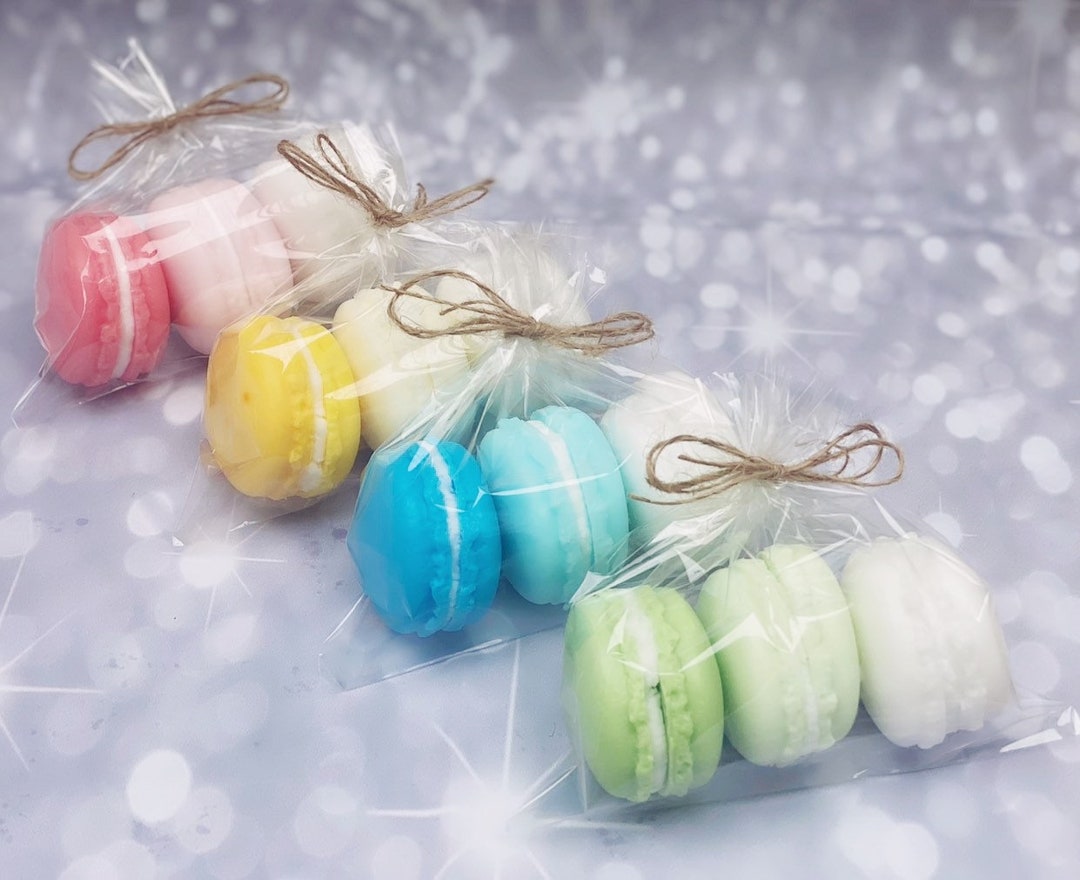 Macaron Soap, 3 Full Size Macarons, Gift Box Set, Pretty Macaroon, Baby ...