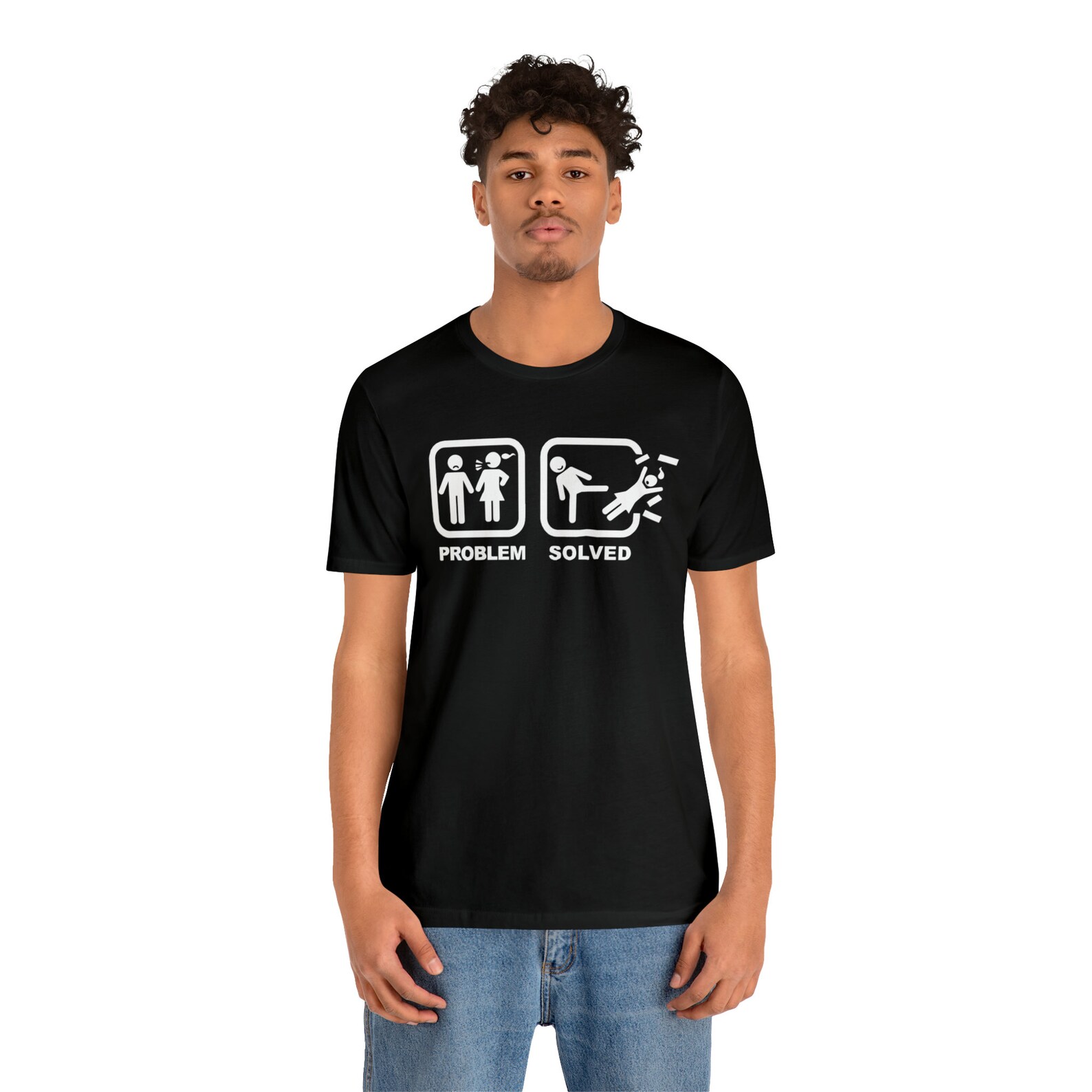 Problem Solved Funny T Shirt - Etsy