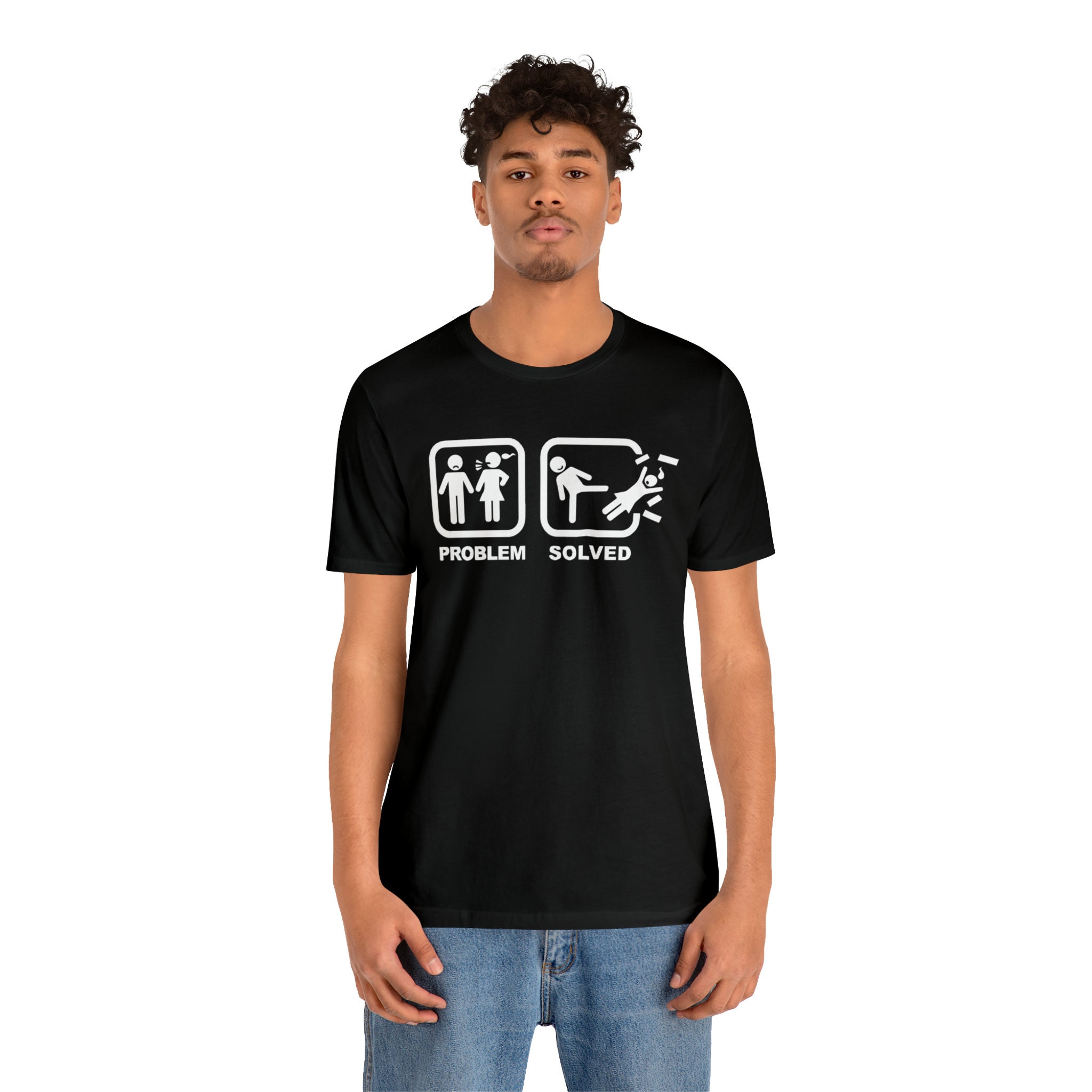 Problem Solved Funny T Shirt - Etsy