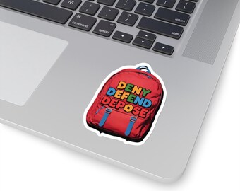 DENY DEFEND DEPOSE Decal Sticker - Etsy