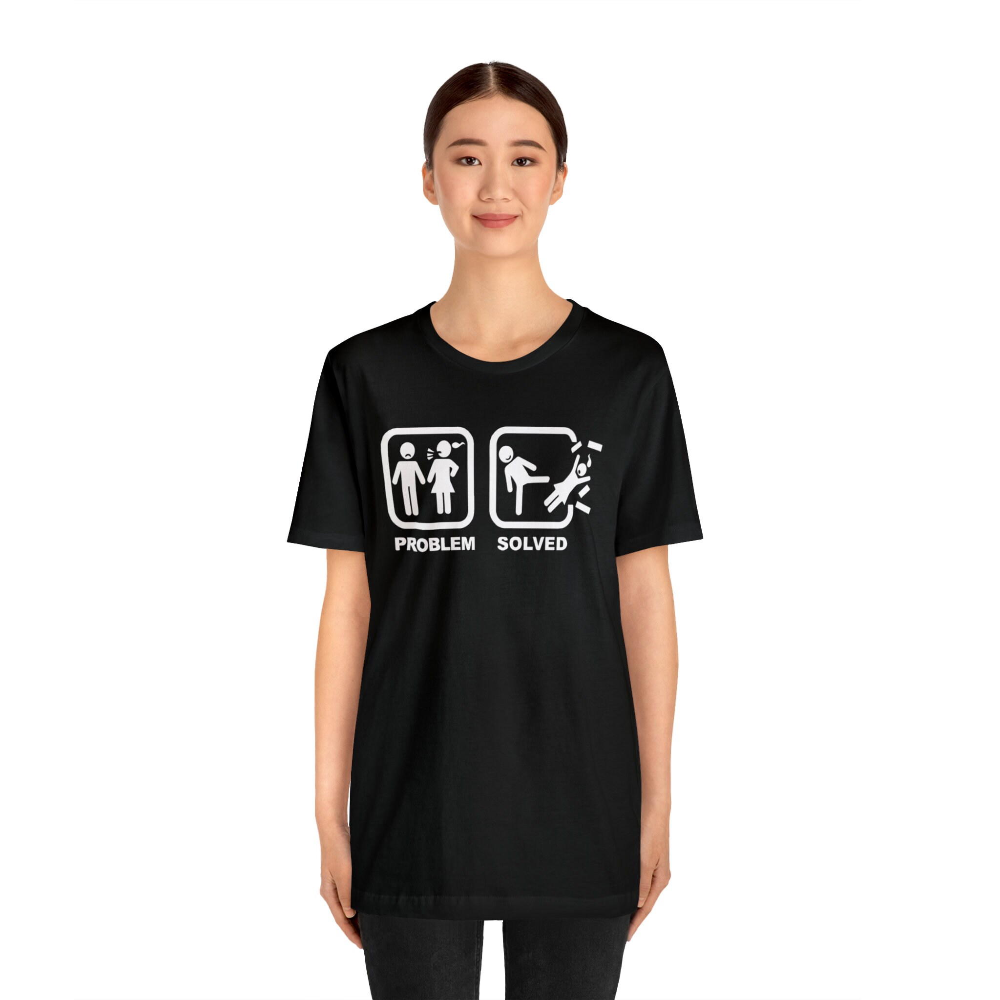 Problem Solved Funny T Shirt - Etsy
