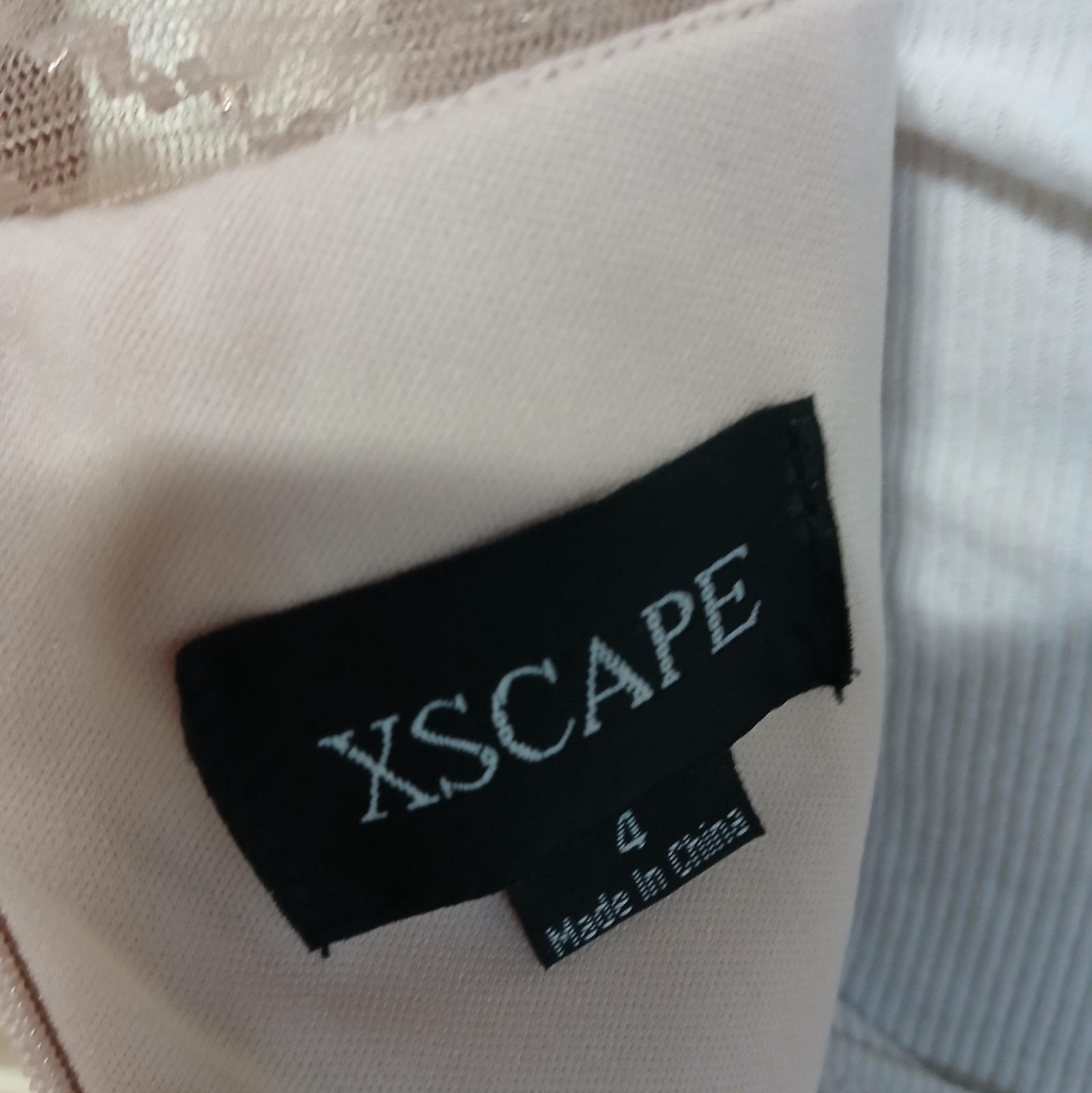 Xscape Beaded Formal Evening Gown Women's 4 Mother of Bride Wedding ...