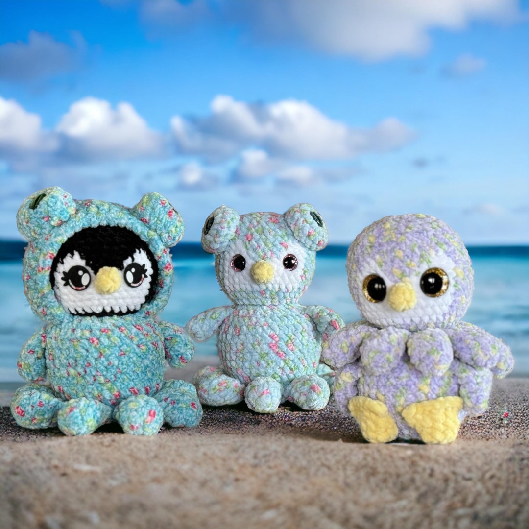 Pie the Penguin Pattern - Etsy