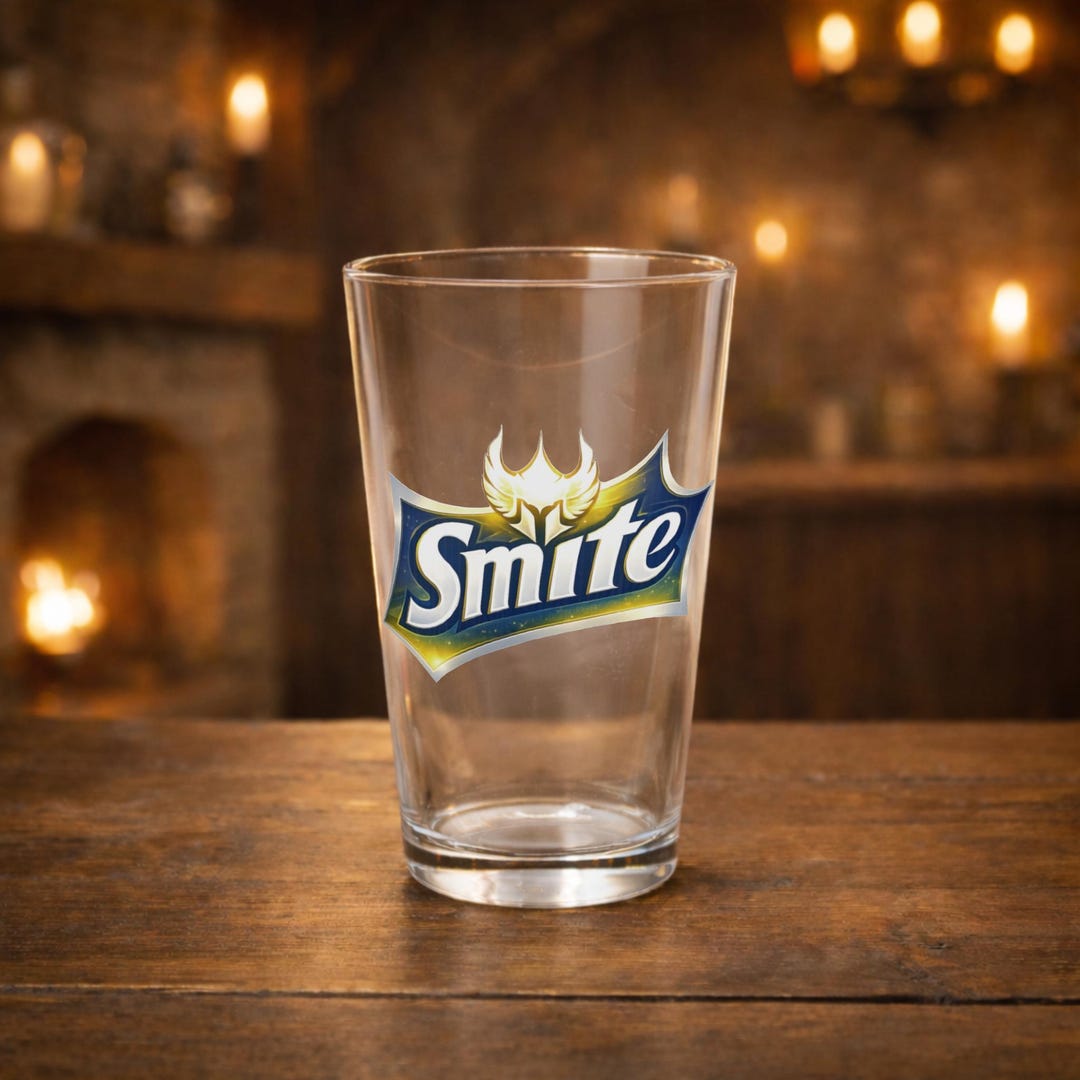 Smite Dnd Pint Glass 16oz | Dnd Paladin Gift - Etsy