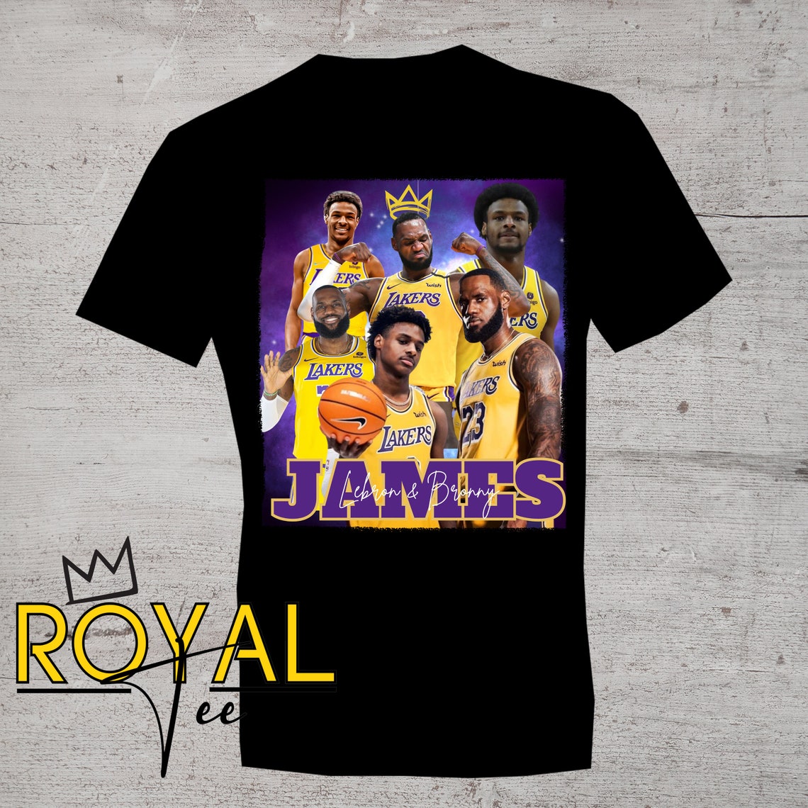 Lebron and Bronny James PNG - Etsy