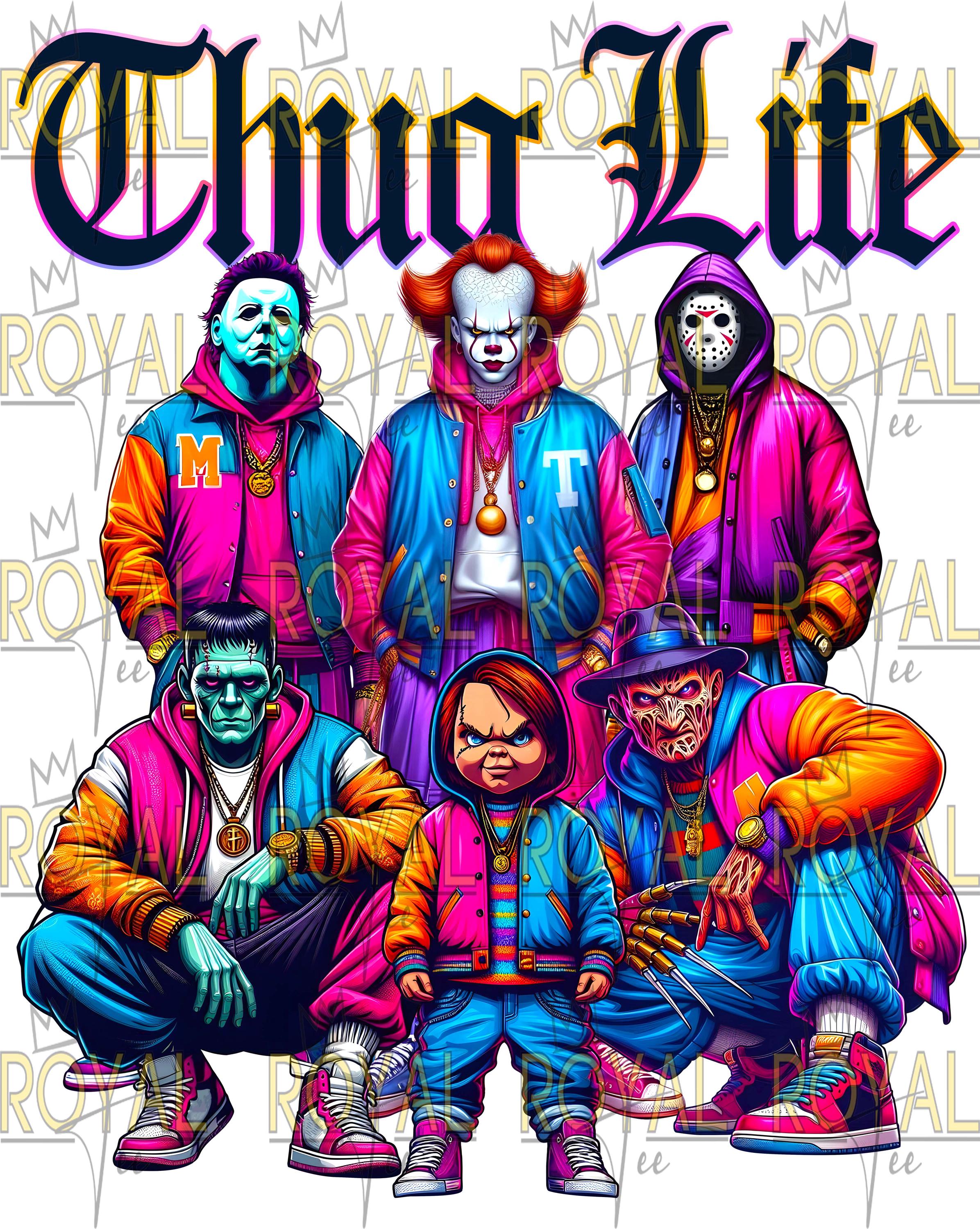 Thug Life 3 - Halloween PNG - Etsy