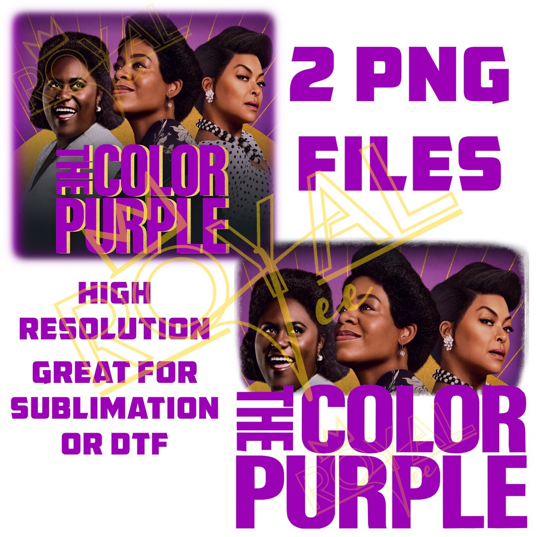The Color Purple PNG - Etsy