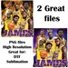 Lebron and Bronny James PNG - Etsy
