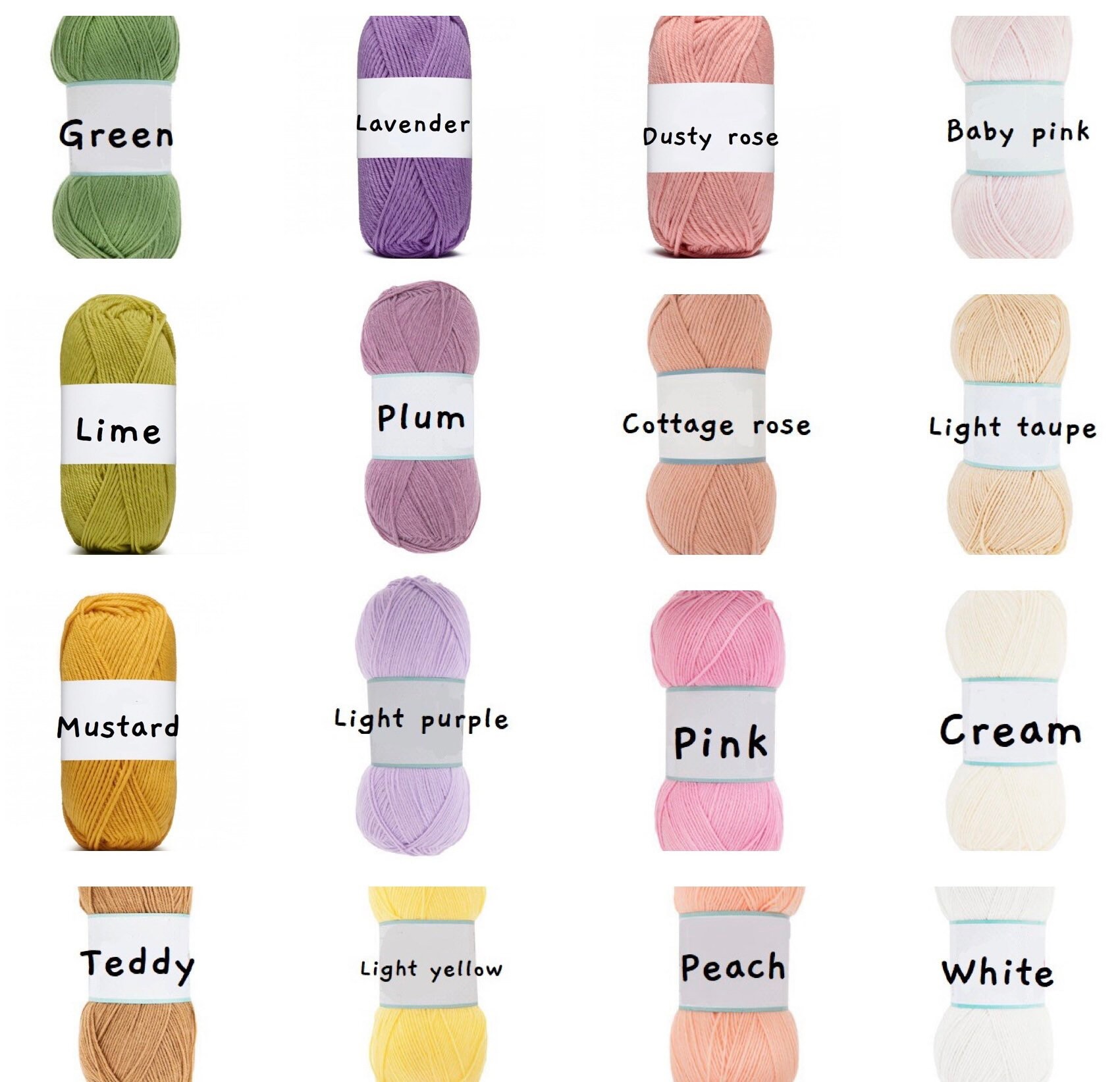 Personalized Knit Lettering, Name Sign for Wall, Kids Room Deco, Party ...