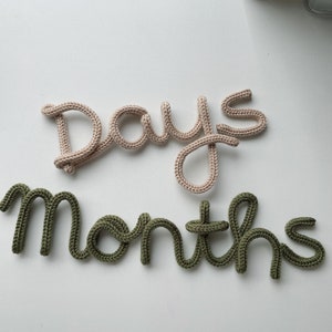 Name Baby Milestone Numbers Set Baby Photo Shoot Baby | Etsy