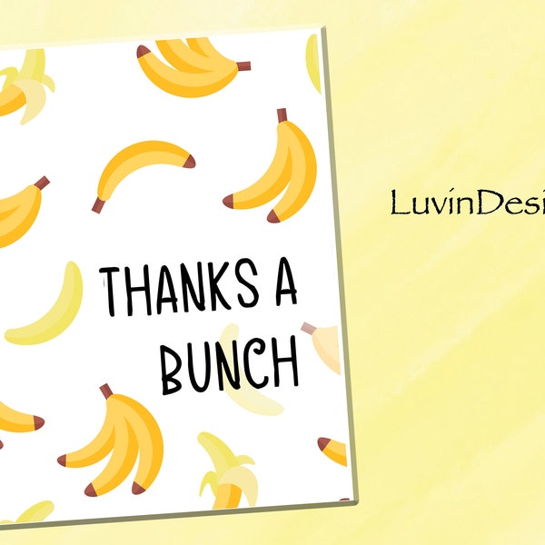 Thanks a Bunch - Etsy