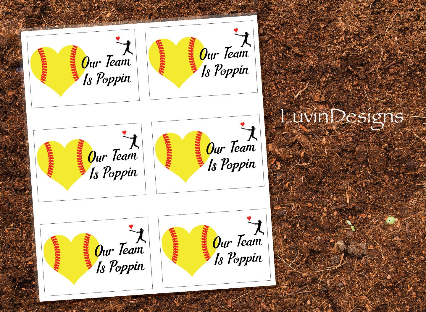 Baseball Softball Treat Tags: Team Snack Gift (digital Download) - Etsy