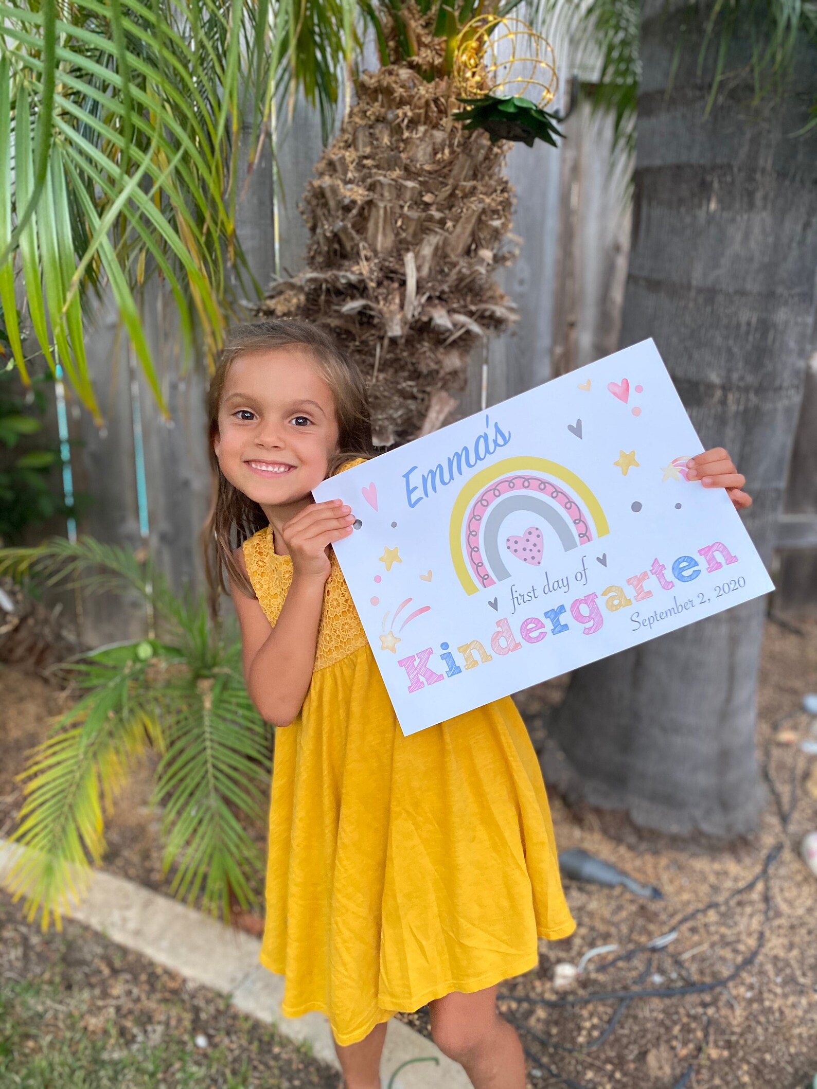 First Day Sign/ Kindergarten Sign/ Back to School Sign/boho / Instant ...