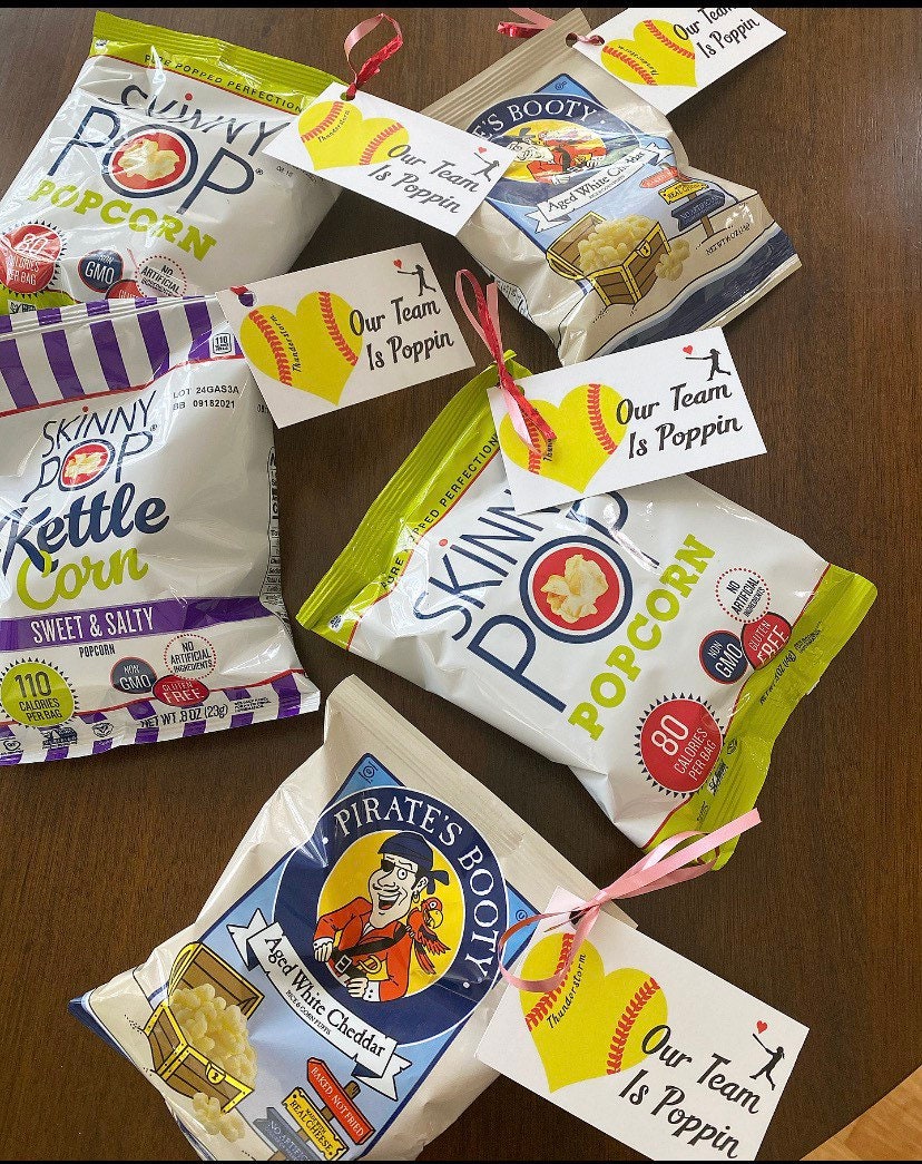 Sports Tags/ Treat Tags/ Kids/ Baseball/ Softball/ Team/ Snacks ...