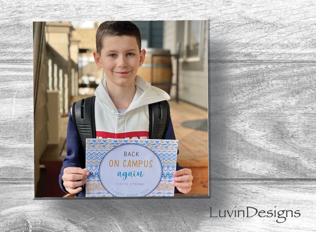 Tribal Boho Back to School Sign: First Day Photo Prop (printable) - Etsy