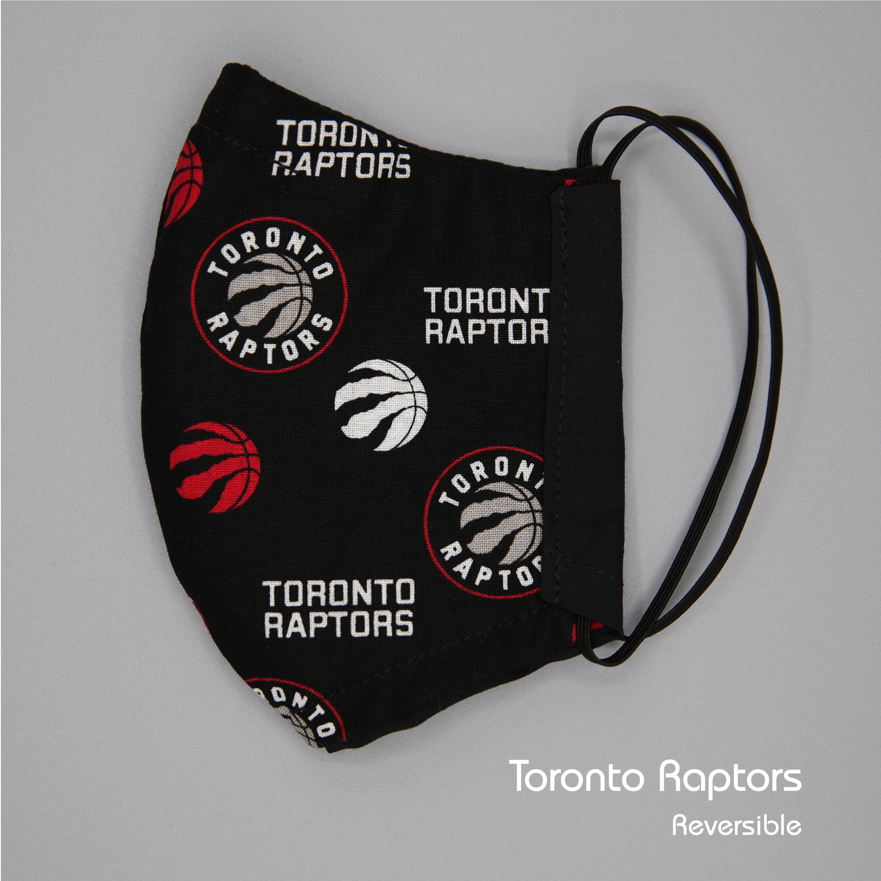 Toronto Raptors Toddler / Kids / Youth / Adults 3 Layer Face Mask With ...