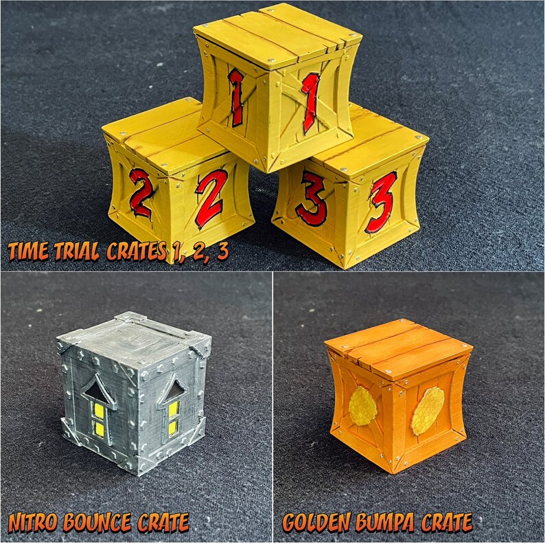 CB4: Its About Time Wumpa Crate Set fan Art - Etsy Canada