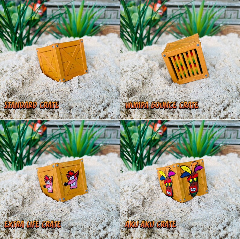 CB: N-sane Trilogy Wumpa Crate Set fan Art - Etsy