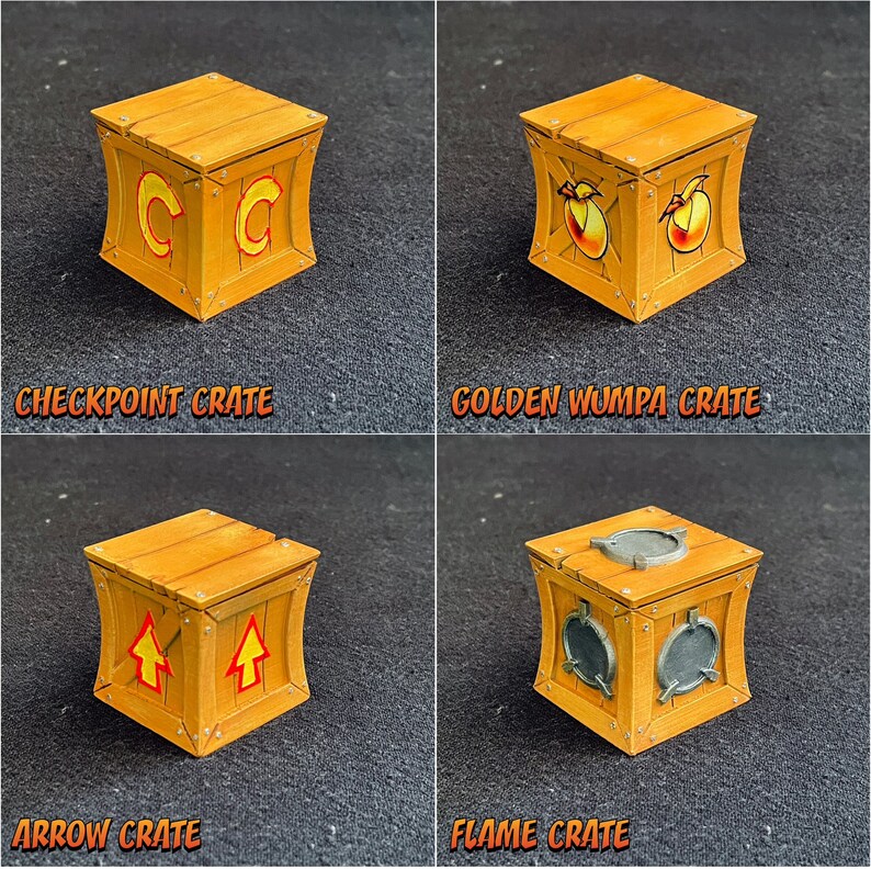 CB4: Its About Time Wumpa Crate Set fan Art - Etsy Canada