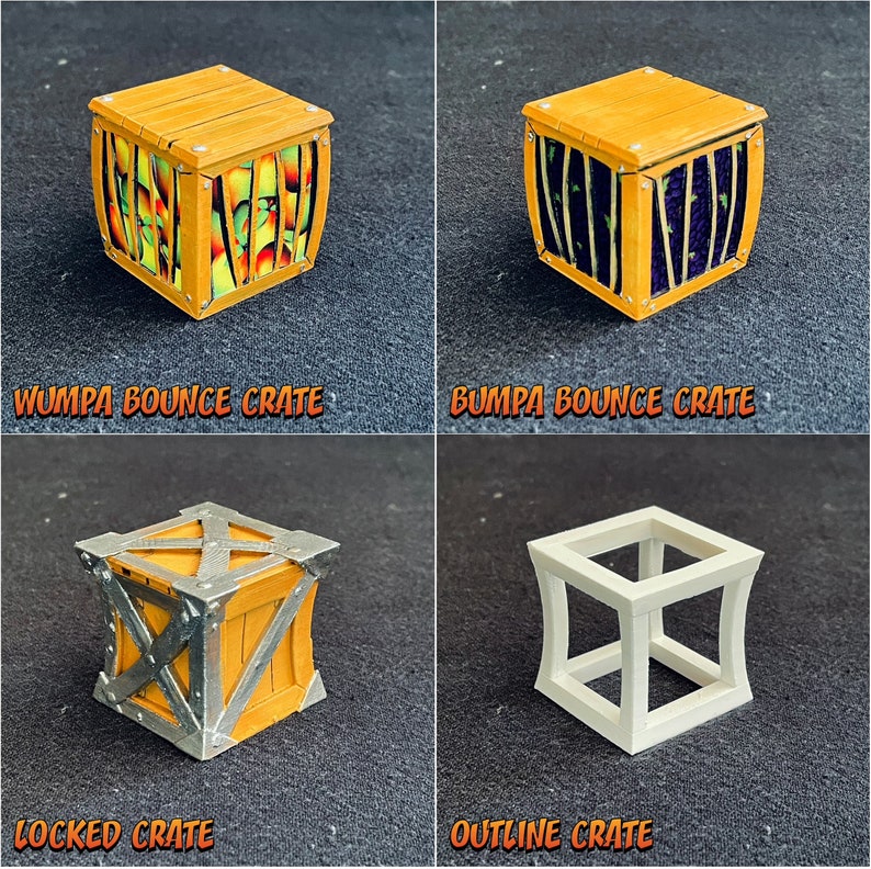 CB4: Its About Time Wumpa Crate Set fan Art - Etsy Canada