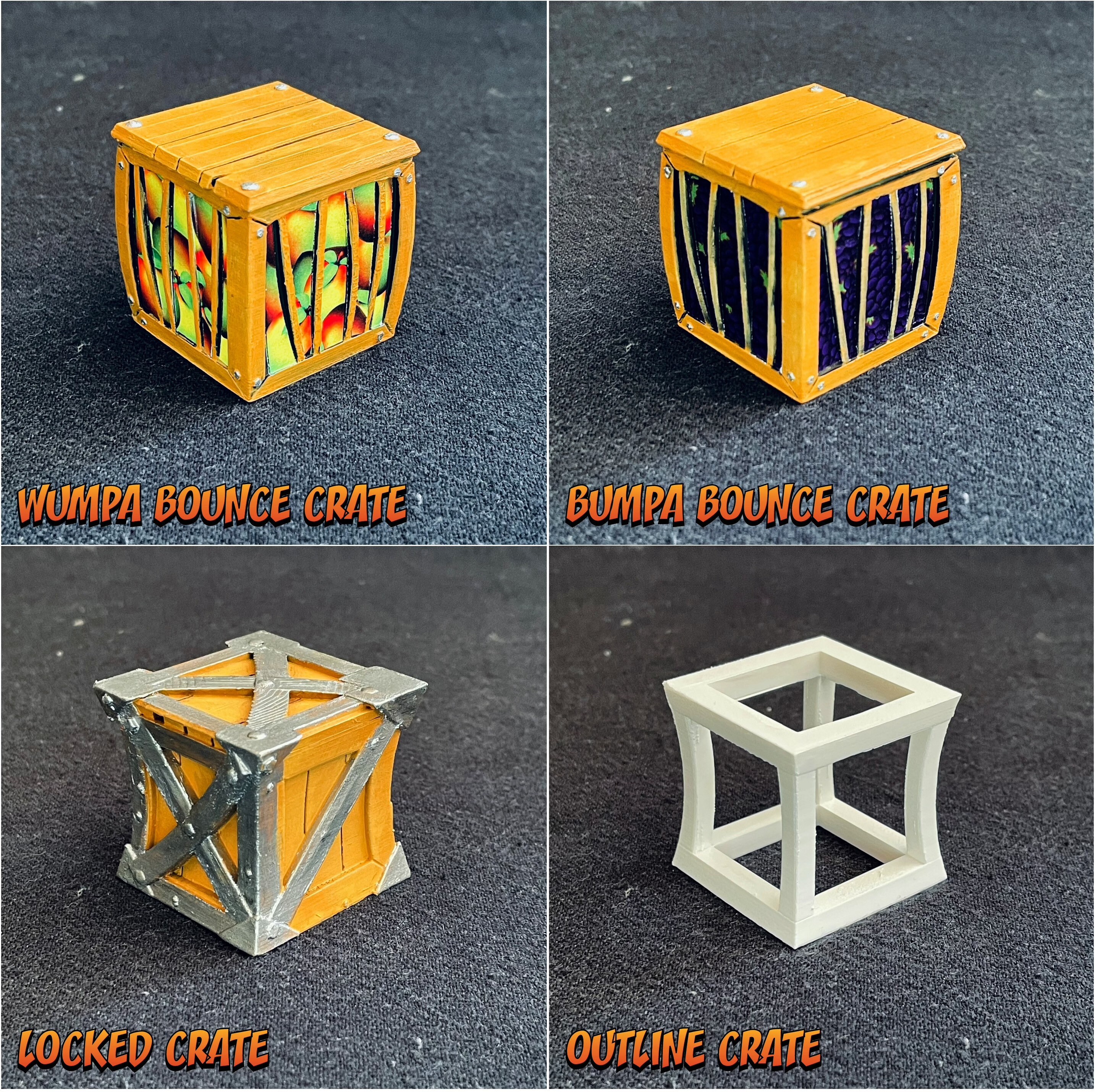 CB4: Its About Time Wumpa Crate Set fan Art - Etsy Canada