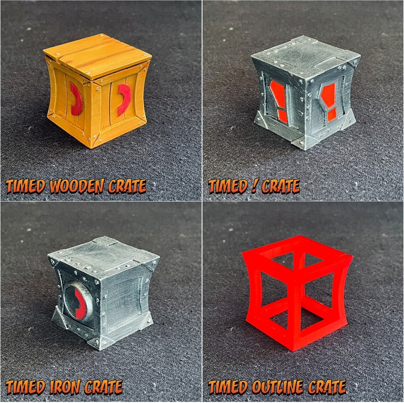 CB4: Its About Time Wumpa Crate Set fan Art - Etsy Canada