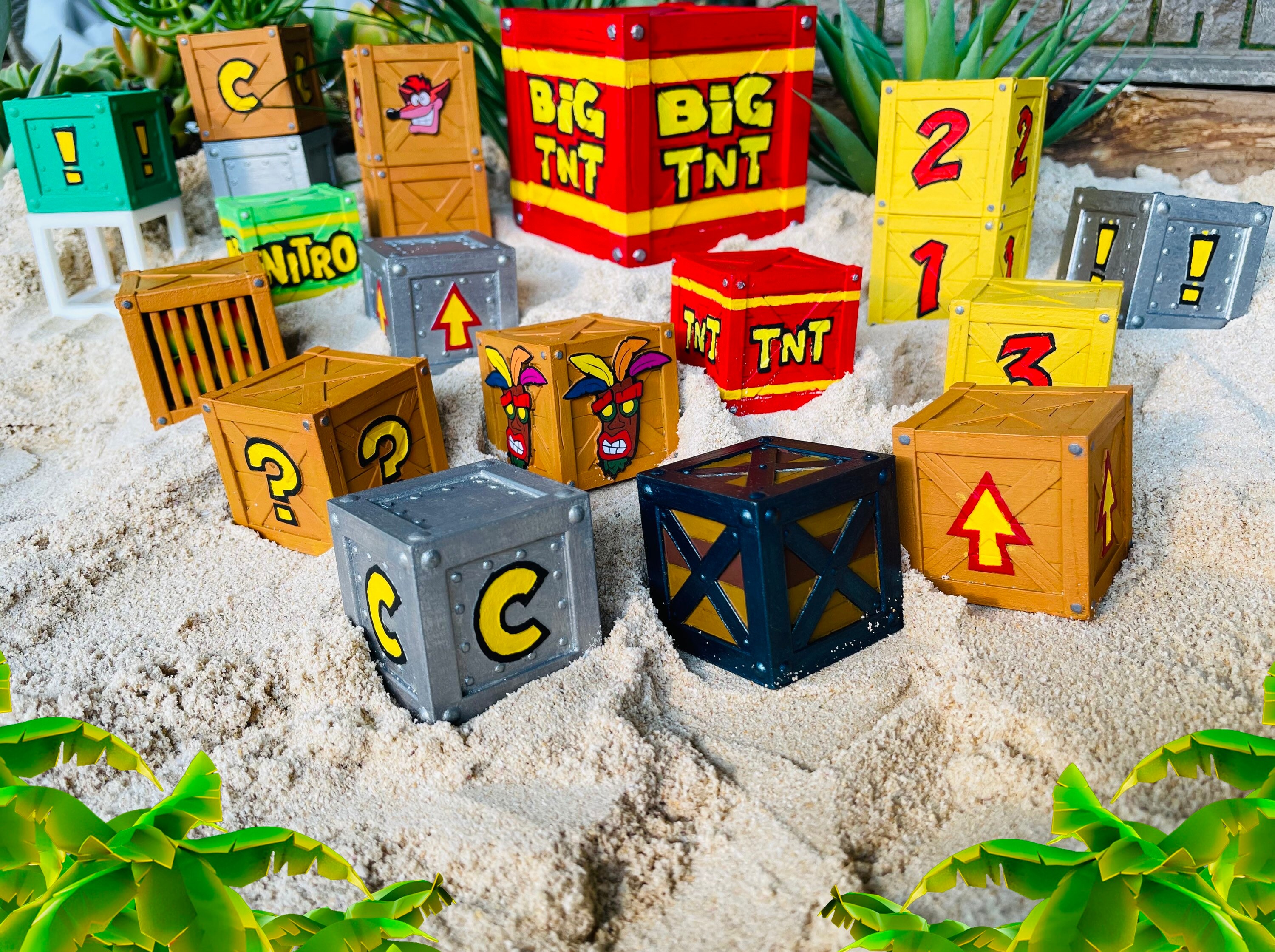 CB: N-sane Trilogy Wumpa Crate Set fan Art - Etsy