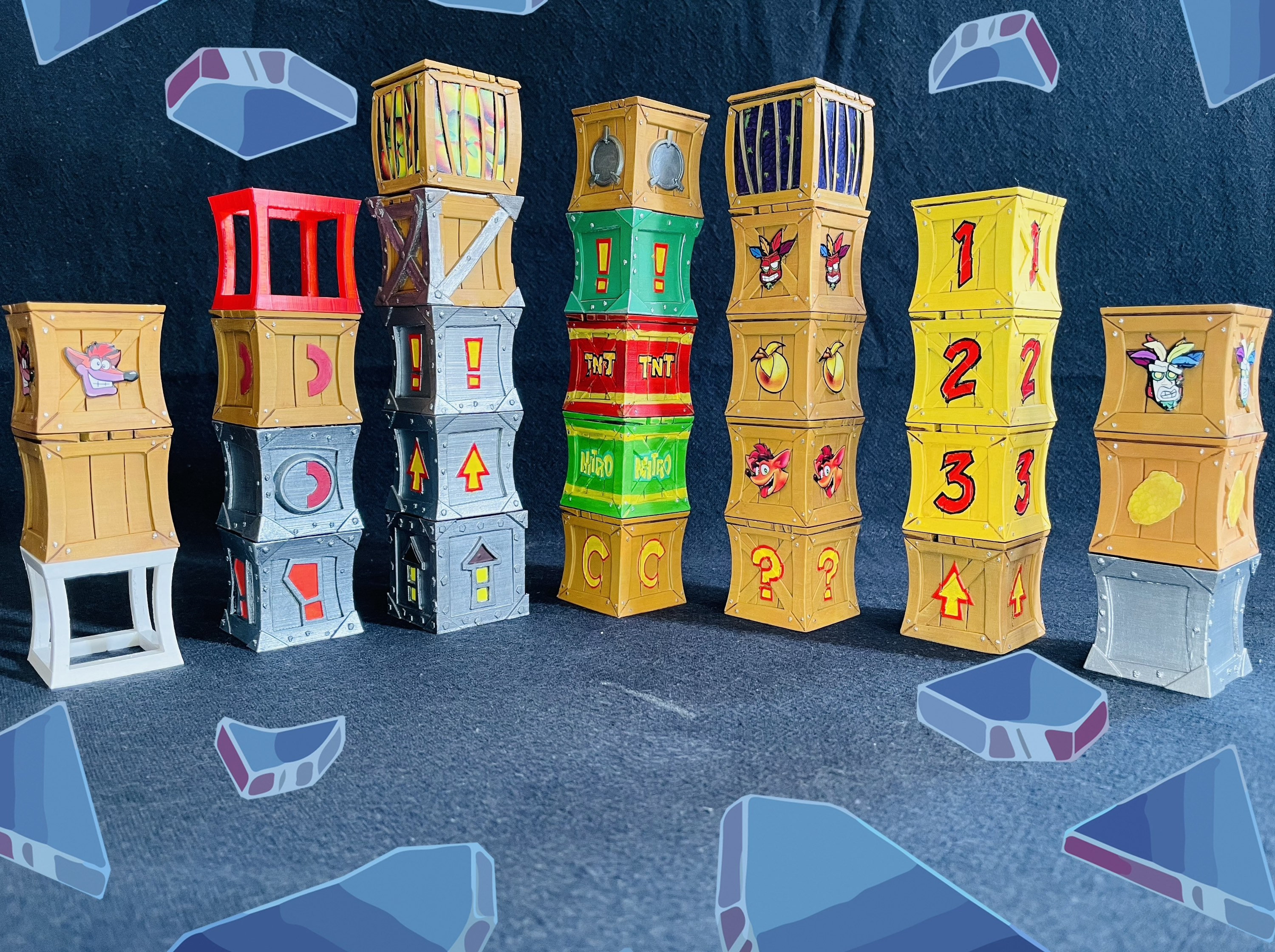 CB4: Its About Time Wumpa Crate Set fan Art - Etsy Canada