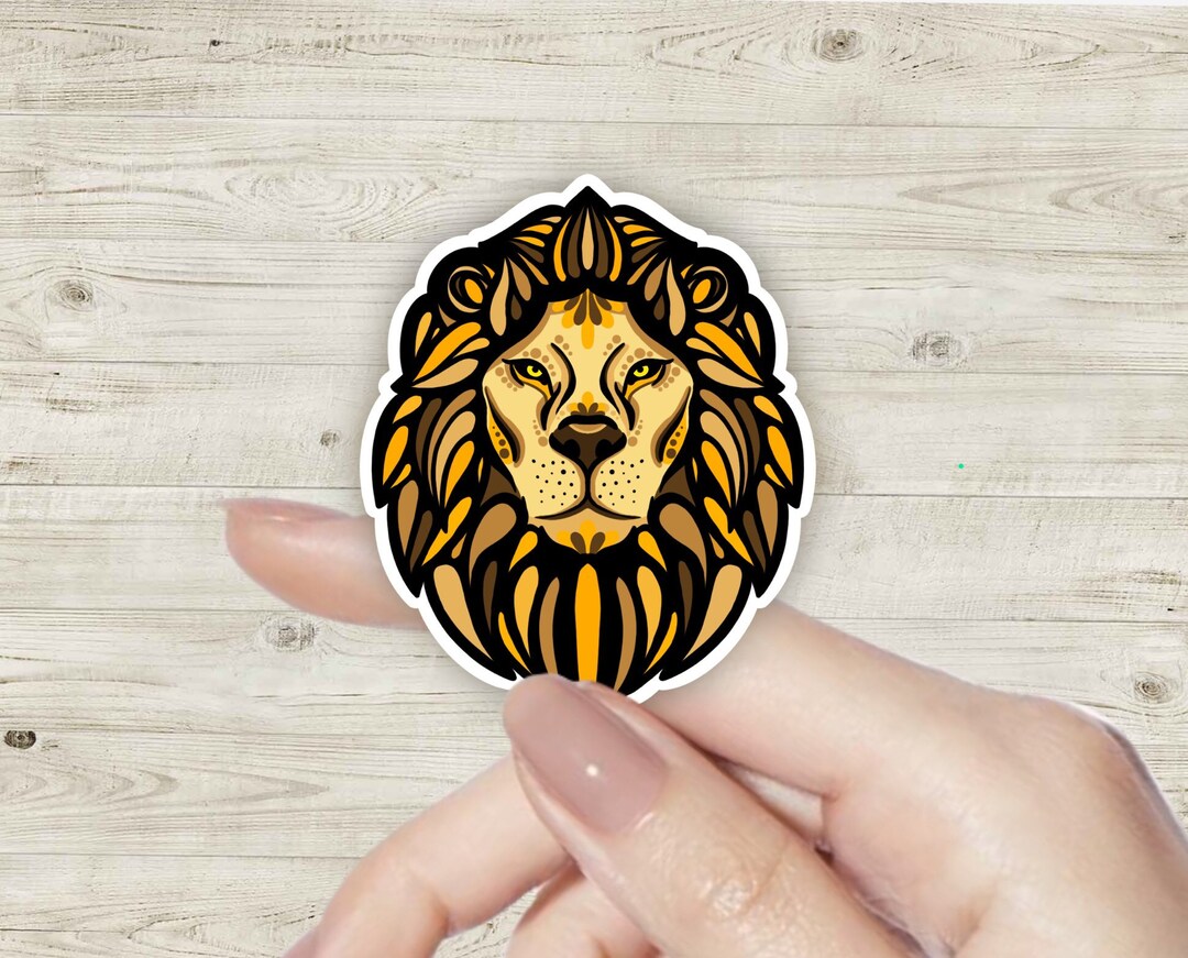 Lion King Vinyl Sticker | Vinyl Die Cut Sticker | Laptop Sticker ...