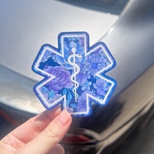 EMS Sticker – Paramedic, Firefighter, EMT, Nurse Decal for Car, Hydro ...